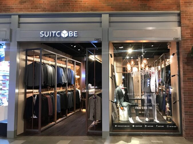 ติดต่อร้านตัดสูทของเรา SUITCUBE ทั้ง 14 สาขาทั่วประเทศ | SUITCUBE