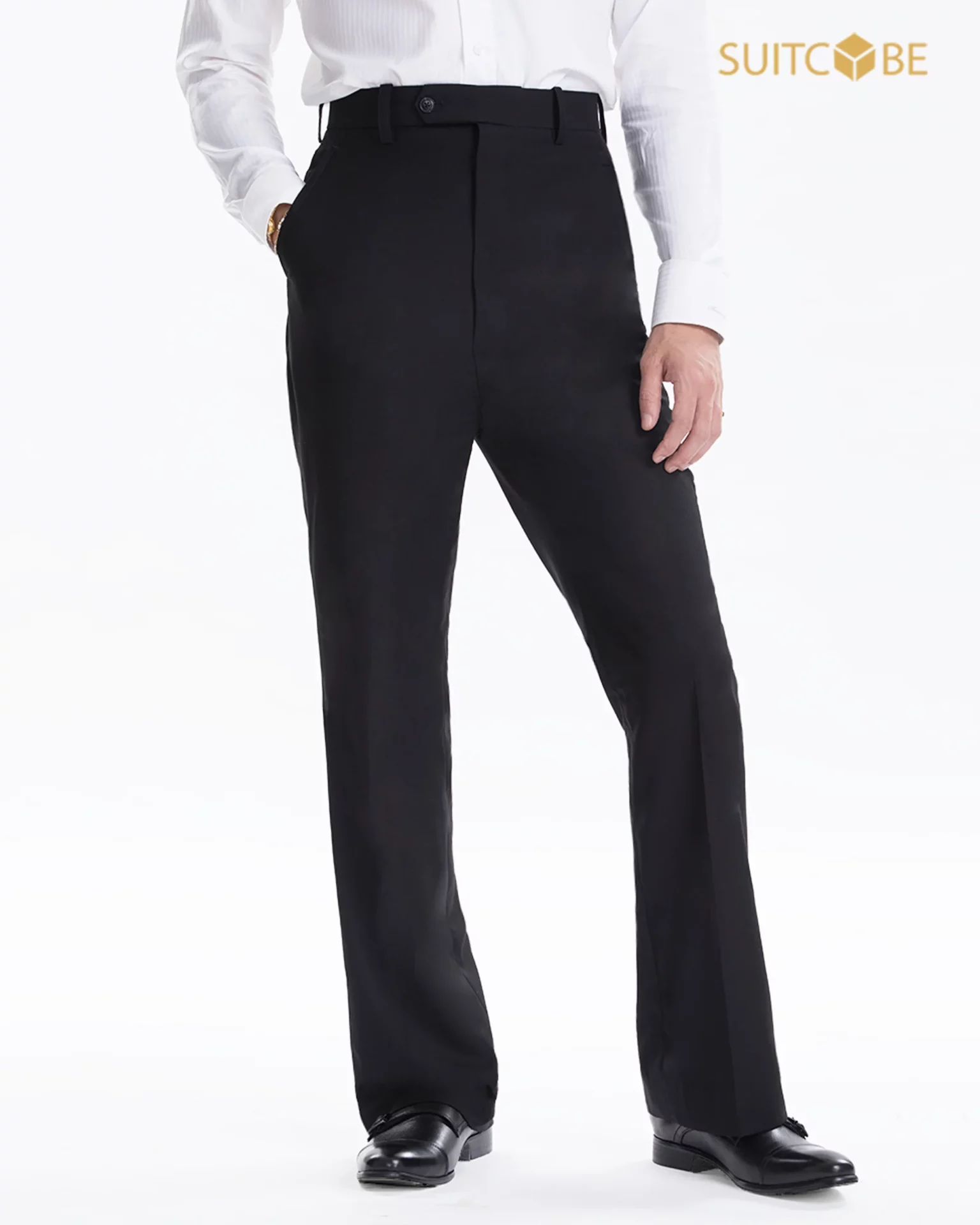 กางเกง Classic Black TM-AI-2308-P | SUITCUBE