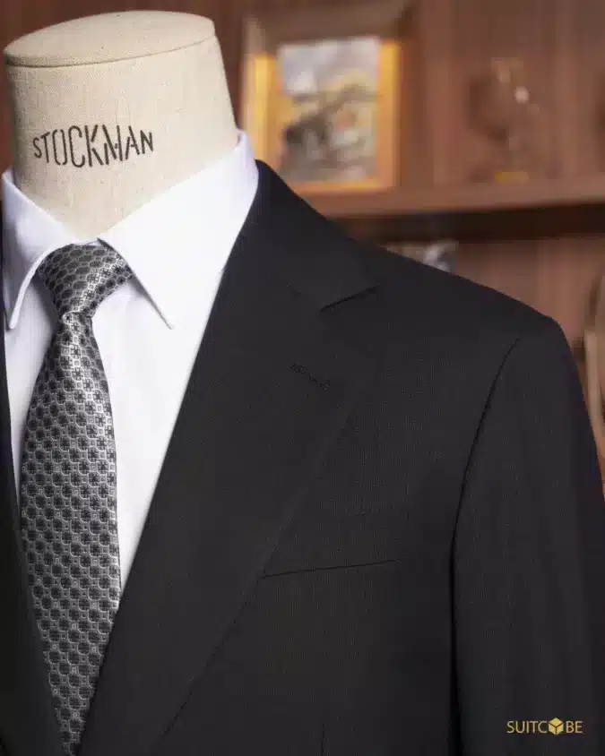 Tailor Fit สูท Vik Beach Black Unlined TF32547-16 | SUITCUBE