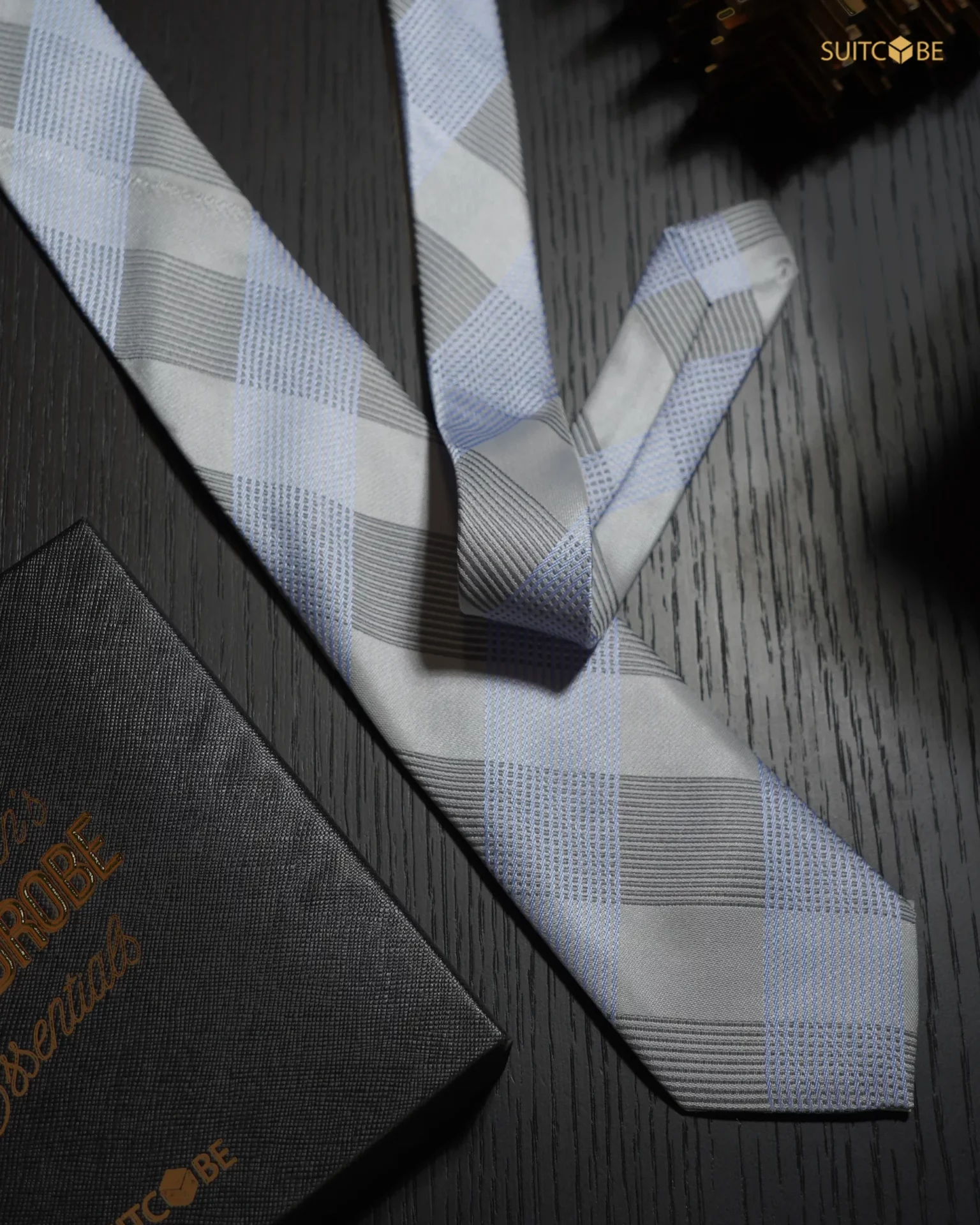 Necktie Grey NT-BL-7009 Add a touch of flair and style to your look with the perfect tie for ...